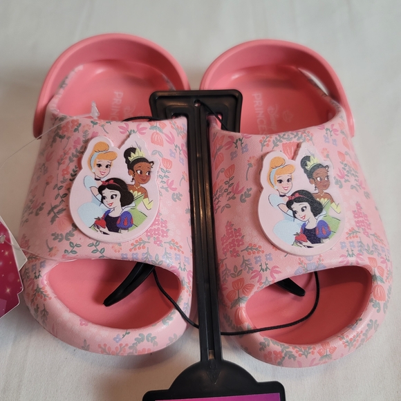Disney | Shoes | Disney Princesses Girls Slide Sandals Size 9 | Poshmark